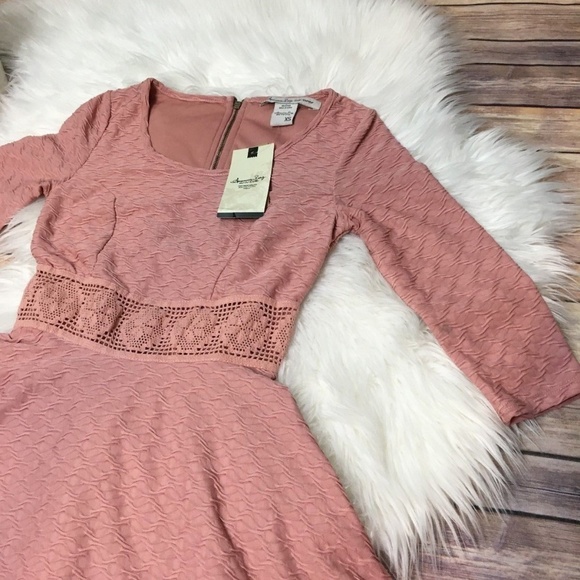 American Rag | Dresses | Nwt American Rag Cie Cutout Waist Pink Dress ...